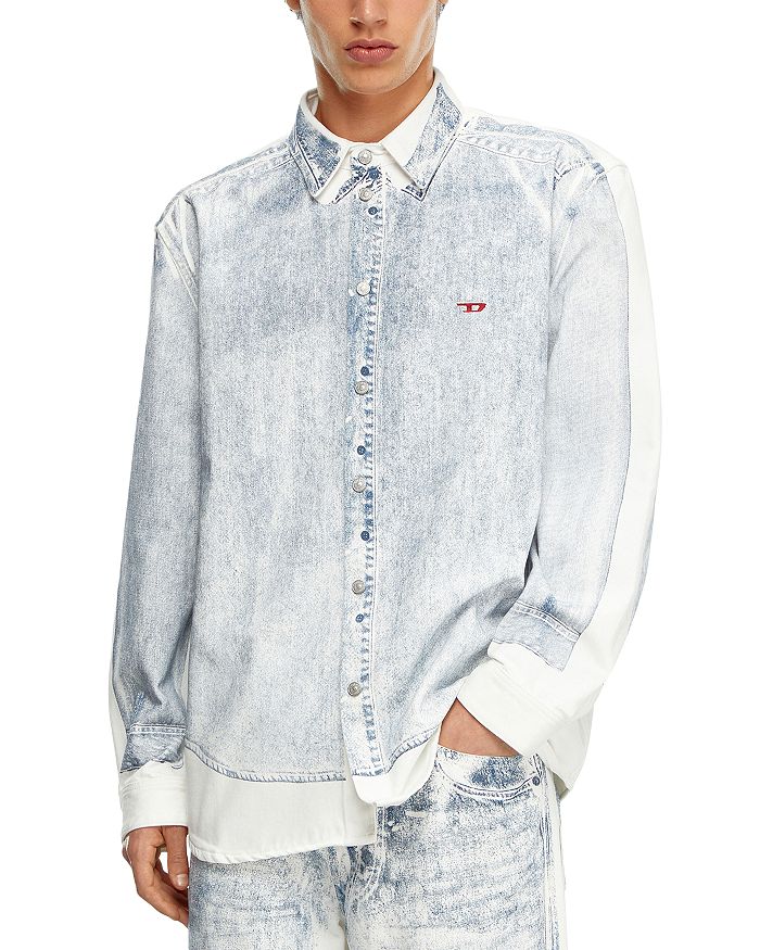 Diesel Snap Front Shirt Jacket | Bloomingdale's