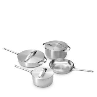 Caraway 12-Piece Stainless Steel Cookware Set | Bloomingdale's Home