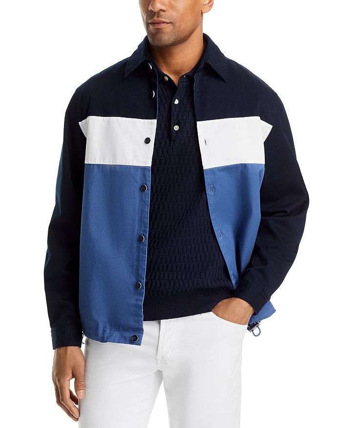 BOSS Olson Color Blocked Shirt | Bloomingdale's