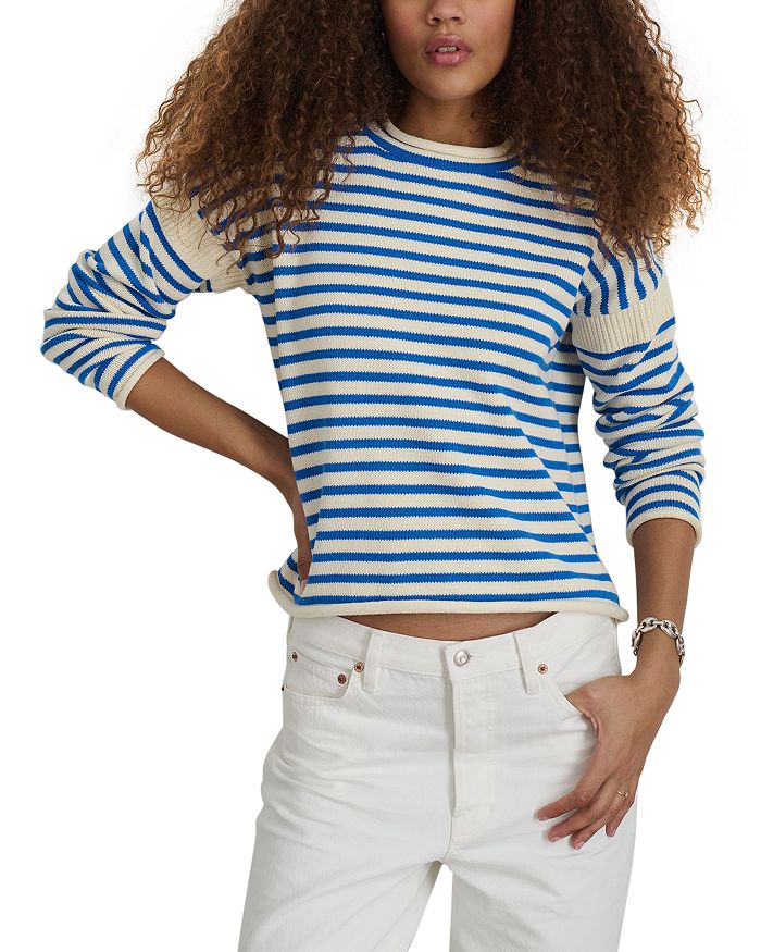 Alex Mill Mariner Striped Roll Neck Sweater | Bloomingdale's