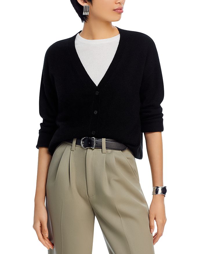 C by Bloomingdale's Cashmere Cashmere V Neck Cardigan - 100% Exclusive ...