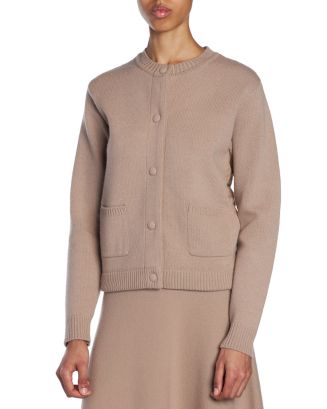 Moncler Quilted Back Cardigan | Bloomingdale's
