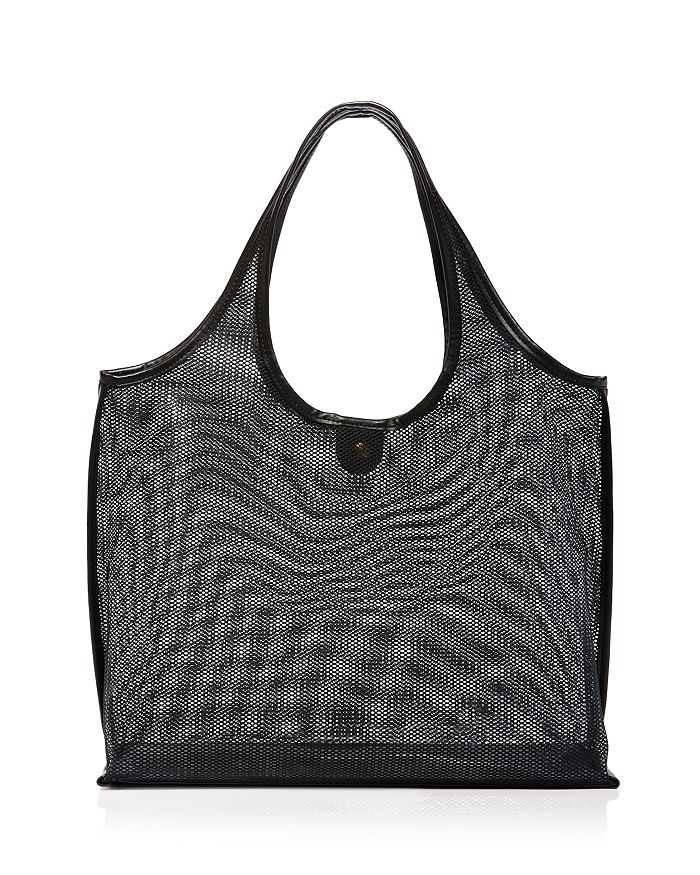 AQUA Mesh Tote - Exclusive | Bloomingdale's