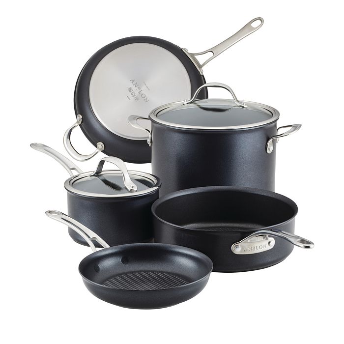 Anolon X Hybrid 7 Piece Nonstick Cookware Set | Bloomingdale's