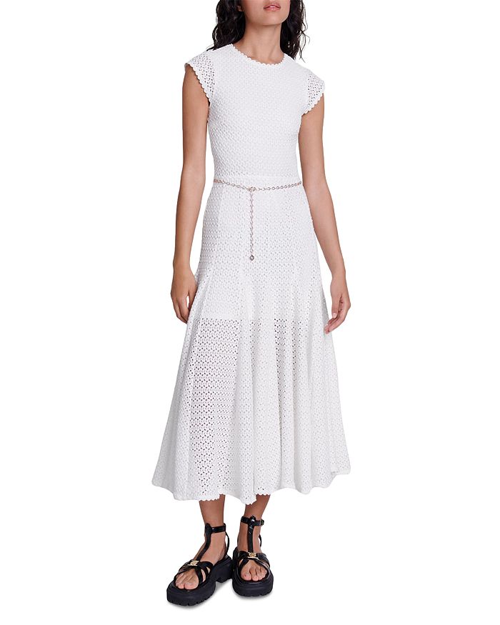 Maje Ricocha Open Knit Dress | Bloomingdale's