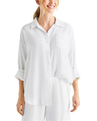 Splendid Dawson Linen Blend Shirt | Bloomingdale's