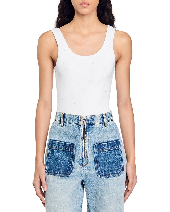 Sandro Astrale Tank Top | Bloomingdale's