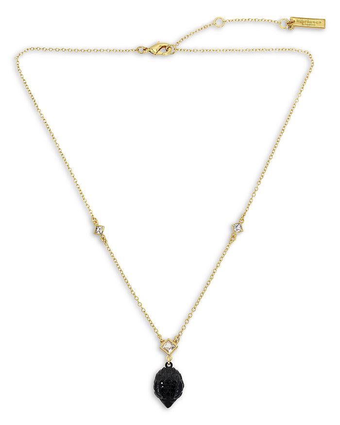 KURT GEIGER LONDON Signature Pavé Eagle Pendant Necklace, 16 ...