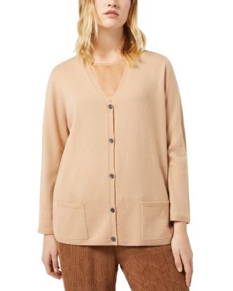 Marina Rinaldi Marina Minaldi Colonia Cashmere Cardigan Sweater ...