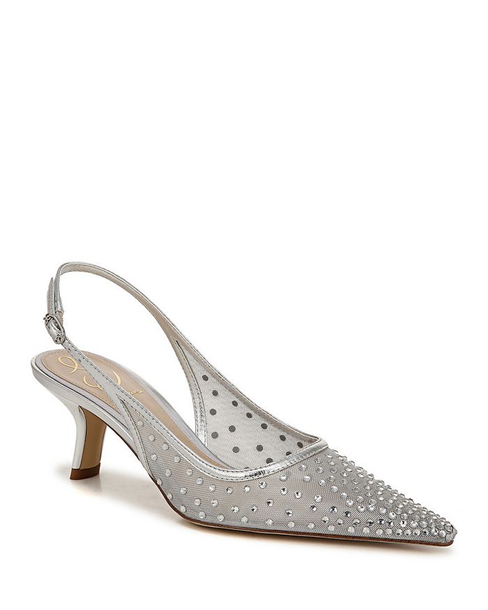 Sam Edelman Women's Bianka Embellished Mesh Pumps | Bloomingdale's