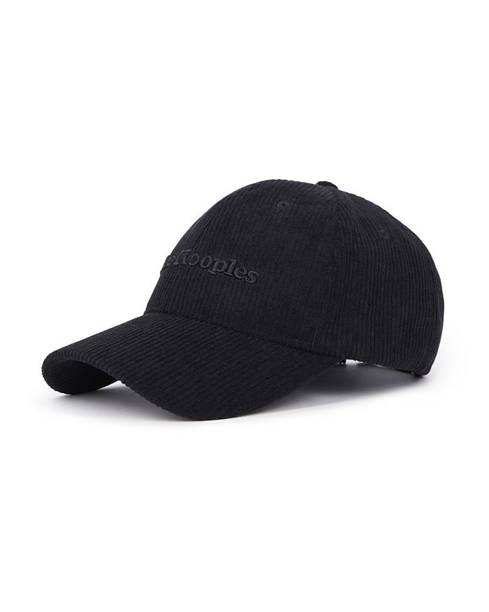 The Kooples Corduroy Logo Cap | Bloomingdale's