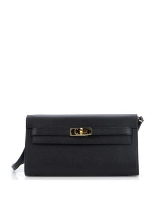 Pre-Owned HERMÈS Pre-Owned Hermes Kelly To Go Wallet Epsom | Bloomingdale's