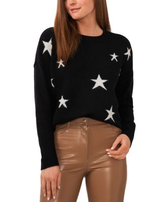 Click here for Vince Camuto Star Crewneck Sweater prices