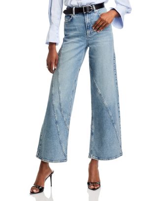 Rails Getty High Rise Twist Seam Wide Leg Jeans in Desert Sky ...