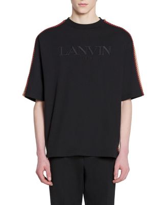 Lanvin Oversized Embroidered Lanvin Side Curb T-Shirt | Bloomingdale's
