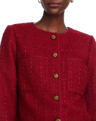 Women's Red Coats & Jackets - Bloomingdale's