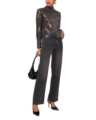 Sequin Tops for Women - Bloomingdale's