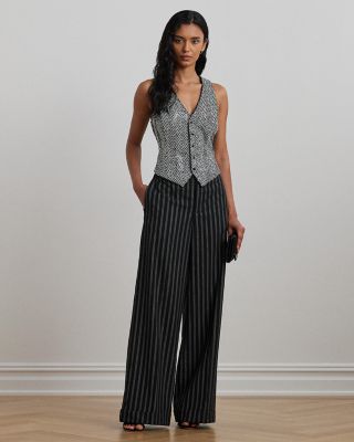 Womens Pinstripe Pants - Bloomingdale's