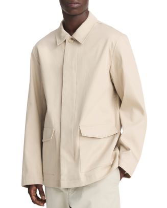 Vince Short Mac Coat | Bloomingdale's