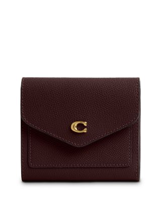 COACH Wyn Small Leather Wallet | Bloomingdale's