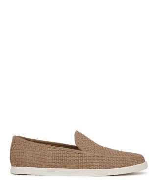 Click here for Vince Mens Sonoma Suede Basketweave Loafers prices