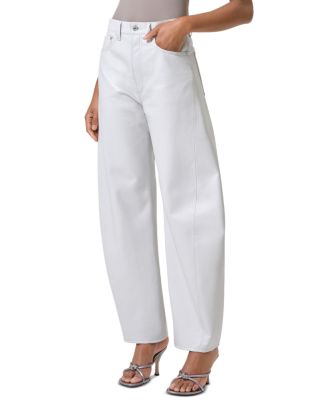 AGOLDE Luna High Rise Curved Taper Pants | Bloomingdale's