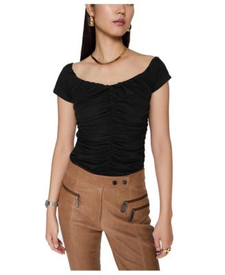 Rebecca Minkoff Devin Off Shoulder Top | Bloomingdale's