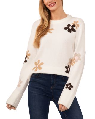 Click here for CeCe Groovy Flower Sweater prices