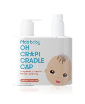 Frida Baby FlakeFixer Cradle Cap Scalp Spray + Scalp Mask Duo ...