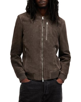Click here for Allsaints Kemble Suede Bomber Jacket prices