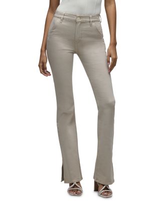 Hudson Barbara High Rise Bootcut Jeans in Oxford Tan | Bloomingdale's