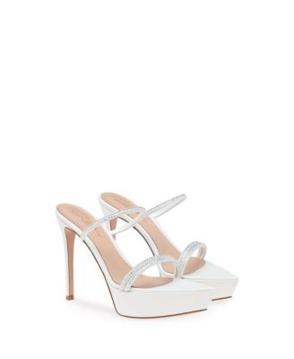Click here for Gianvito Rossi Womens Cannes Platform Mules prices