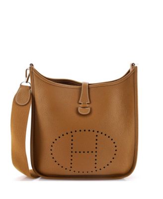 Pre-Owned HERMÈS PM Evelyne Bag Gen III Clemence | Bloomingdale's
