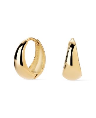 Ana Luisa Solid Gold Tapered Mini Huggie Hoops | Bloomingdale's