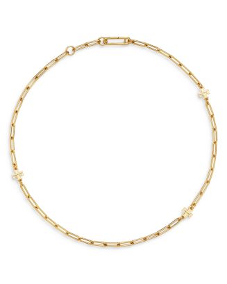 Tory Burch Good Luck Chain Necklace, 18" | Bloomingdale's