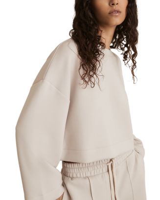 REISS Freya Cloud Crop Jumper | Bloomingdale's