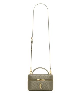 Click here for Saint Laurent Gaby Vanity Crossbody Top Handle Bag prices