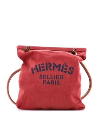 Pre-Owned HERMÈS MM Aline Bag Toile | Bloomingdale's