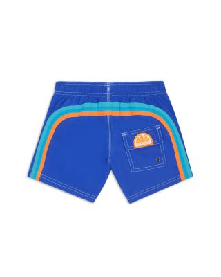 Sundek Boys Elastic Waist Swim Trunks - Little Kid  Big Kid