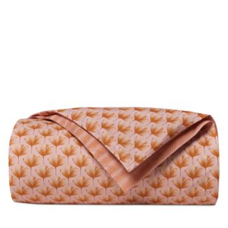 SFERRA Edna Reversible Ginkgo Leaf Duvet Cover, Full/Queen | Bloomingdale's