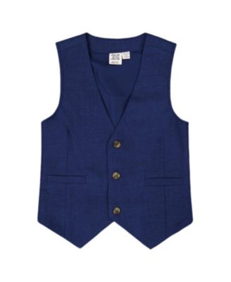 Click here for Deux par Deux Boys Sleeveless Vest Light Taupe - L... prices