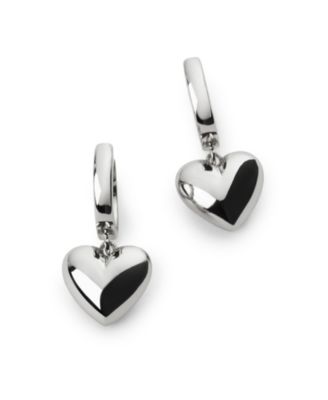 Click here for Ana Luisa Jessica Puffed Heart Hoops prices