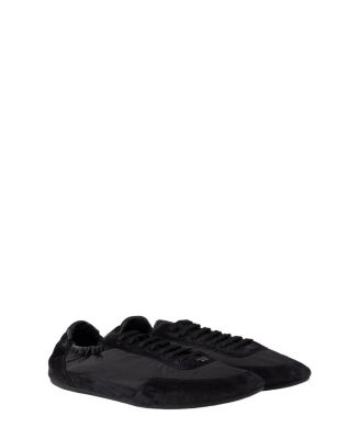 Click here for Prada Womens Collapse Re-Nylon and Suede Sneakers prices