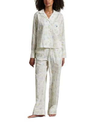 Polo Ralph Lauren Long Sleeve Pajama Set | Bloomingdale's