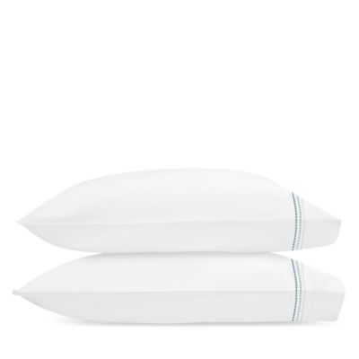 Click here for Matouk Amara Triple Pearl King Pillowcase  Pair prices