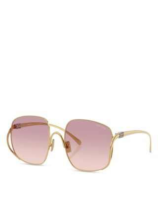Click here for Miu Miu Square Sunglasses  57mm prices