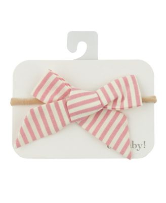 Click here for oh baby! Girls Tie Bow Cabana Headband - Baby prices