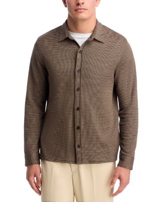 Click here for Vince Houndstooth Long Sleeve Shirt prices