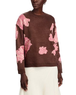 Click here for Koko + Mason Floral Print Sweater prices