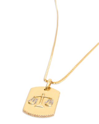 Click here for Maje Zodiac Dog Tag Pendant Necklace  26.5 prices